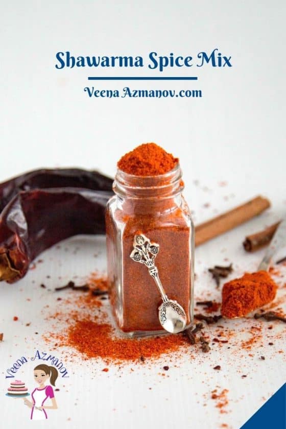 Homemade Shawarma Spice Mix (Authentic & Easy Recipe) - Veena Azmanov ...