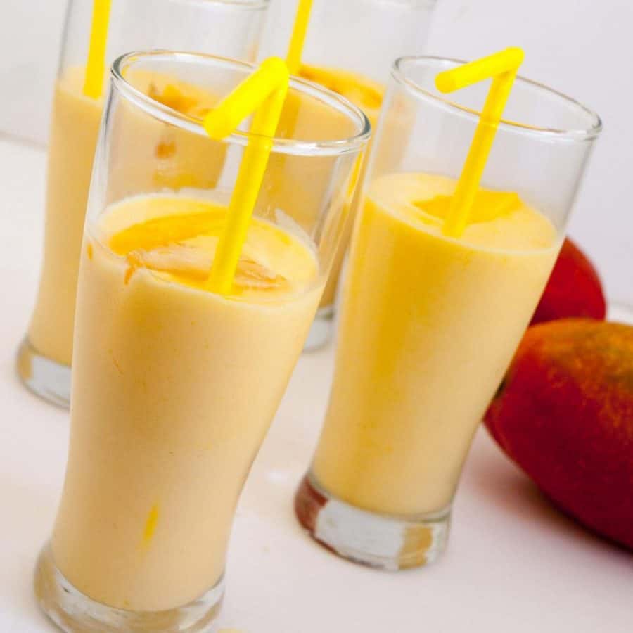 Best Mango Mousse Recipe (Eggless, Easy, Creamy) - Veena Azmanov Kitchen