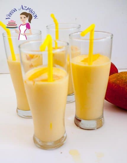 Delicious Mango Lassi Recipe: A Refreshing Yogurt Drink - Veena Azmanov ...
