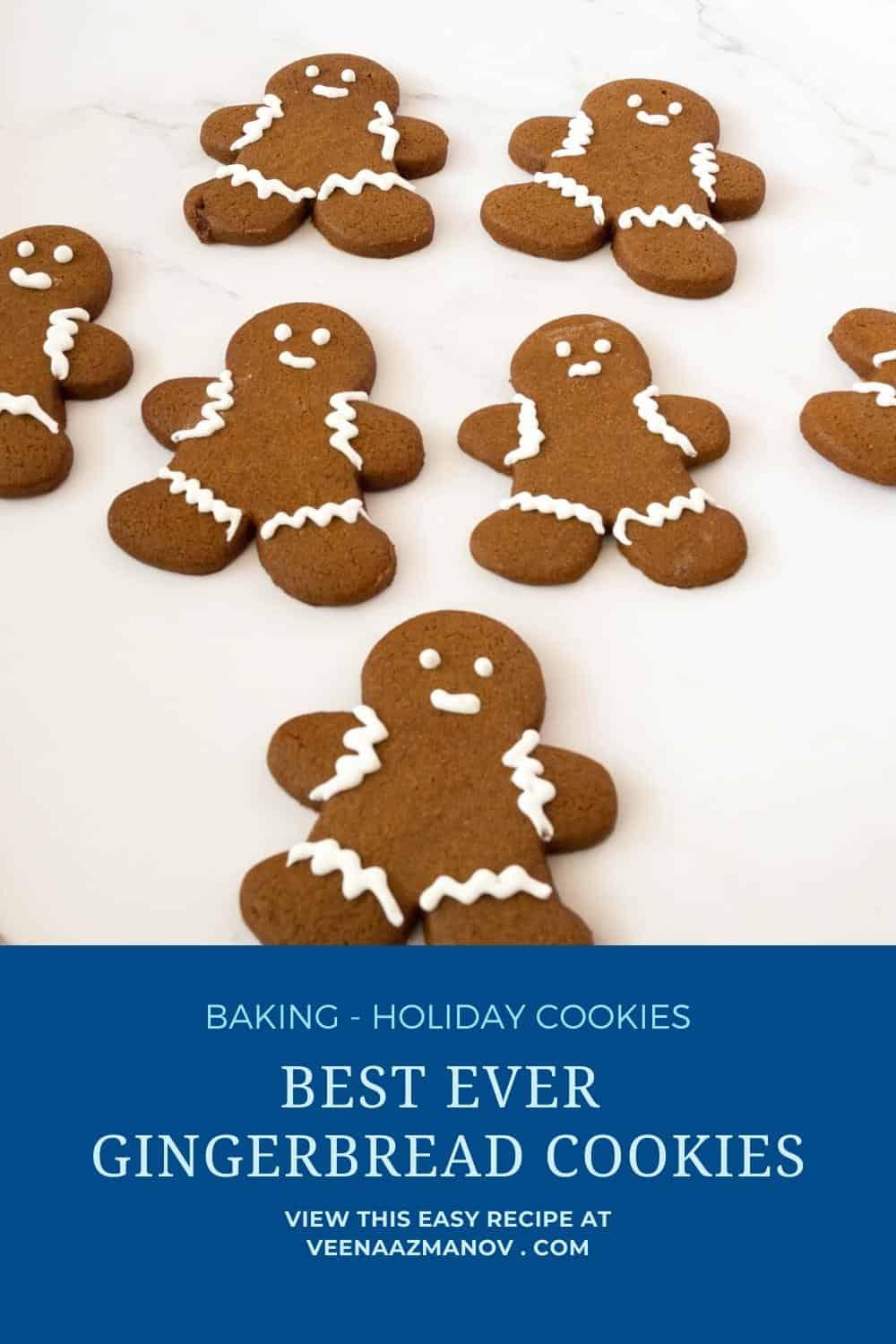 Gingerbread Cookies (Easy Recipe)