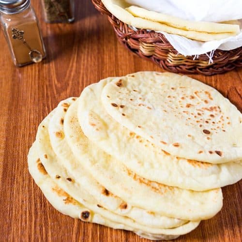 SOFTEST Homemade Naan - Indian Flatbread Recipe - Veena Azmanov