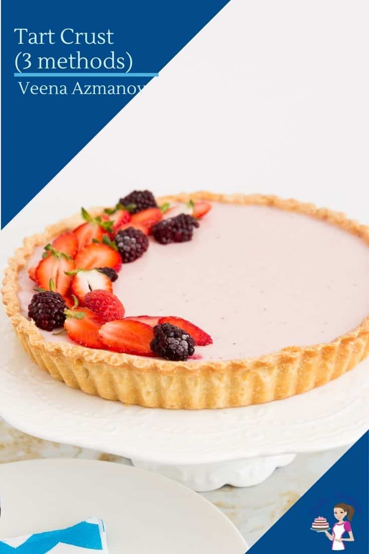 Rich Shortcrust Pastry (with 3 Easy Ways to Roll) - Veena Azmanov Kitchen