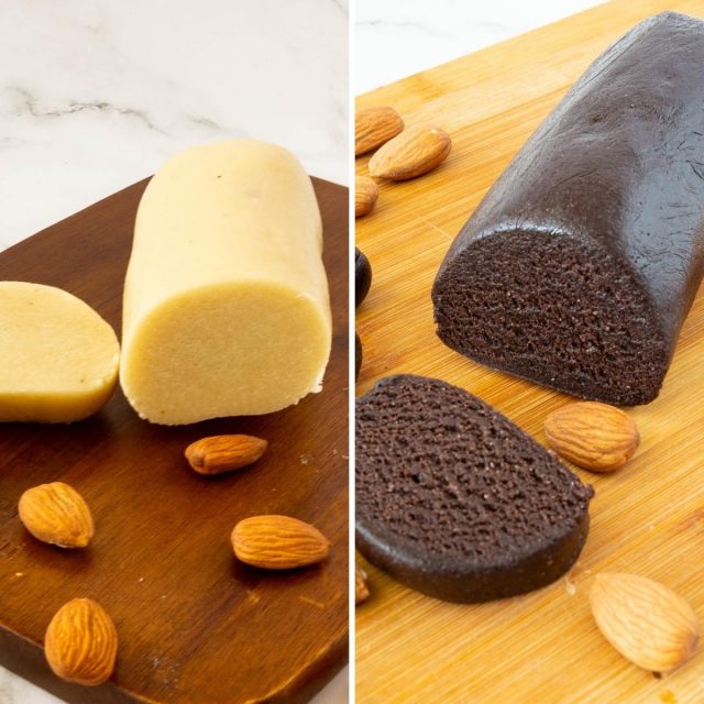 Homemade Marzipan Recipe - Almond Paste - Veena Azmanov Kitchen