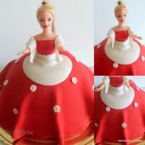 How to Make a Princess Birthday Cake - Veena Azmanov Kitchen