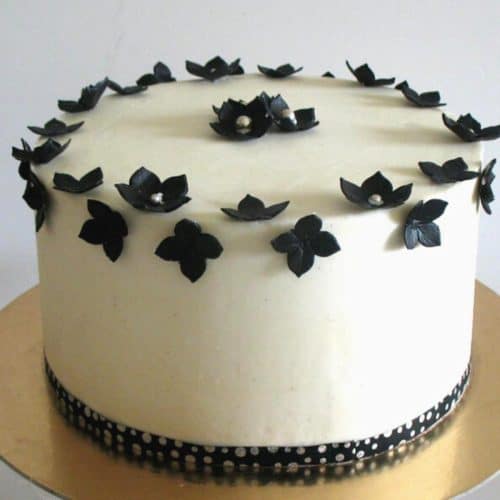 Sharp Edges Buttercream Cakes - Veena Azmanov Kitchen