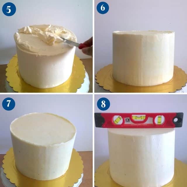 Sharp Edges Buttercream Cakes - Veena Azmanov Kitchen