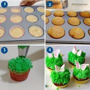 Make Bunny Ears Cupcakes for Easter (Marshmallow & Fondant) - Veena ...