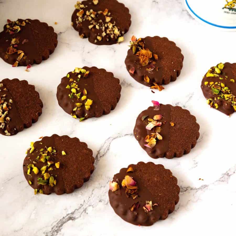 Chocolate Shortbread Cookies: A New Twist on a Classic Favorite - Veena ...