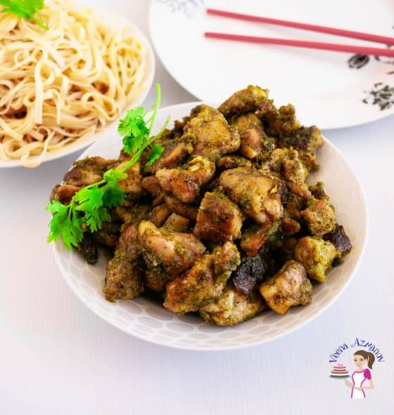 Fresh and Zesty: Cilantro Lemon Chicken Recipe - Veena Azmanov