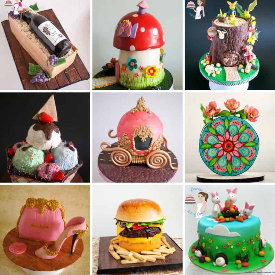 DIY Cake Boards - How to Make Your Own Cake Boards - Veena Azmanov Kitchen