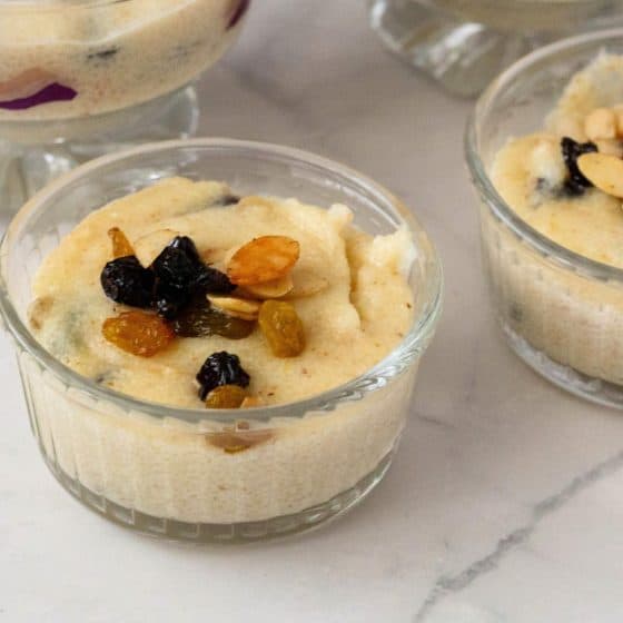 Make Semolina Pudding in 20 Minutes: Rich, Sweet & Creamy - Veena ...