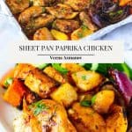 Spice Up Your Week with Sheet Pan Paprika Chicken Recipe - Veena ...