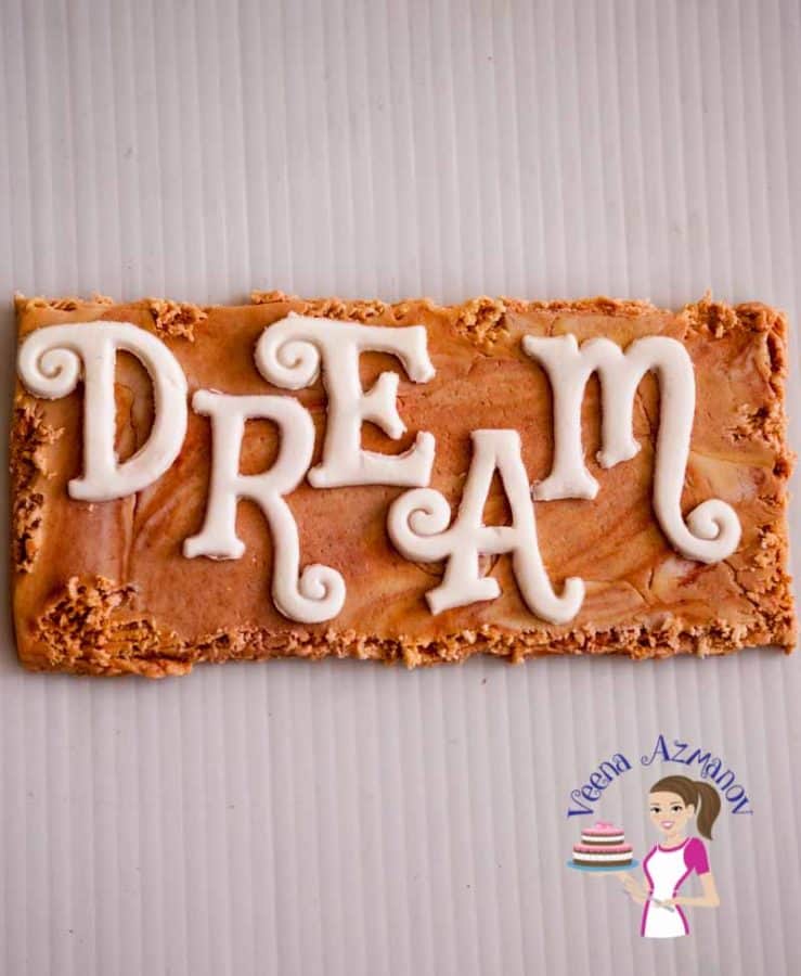 Fondant Plaques and Name Tags for Cakes - Veena Azmanov Kitchen