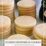 Best Stamped Shortbread Cookies Recipe (No Spread, Easy) - Veena ...