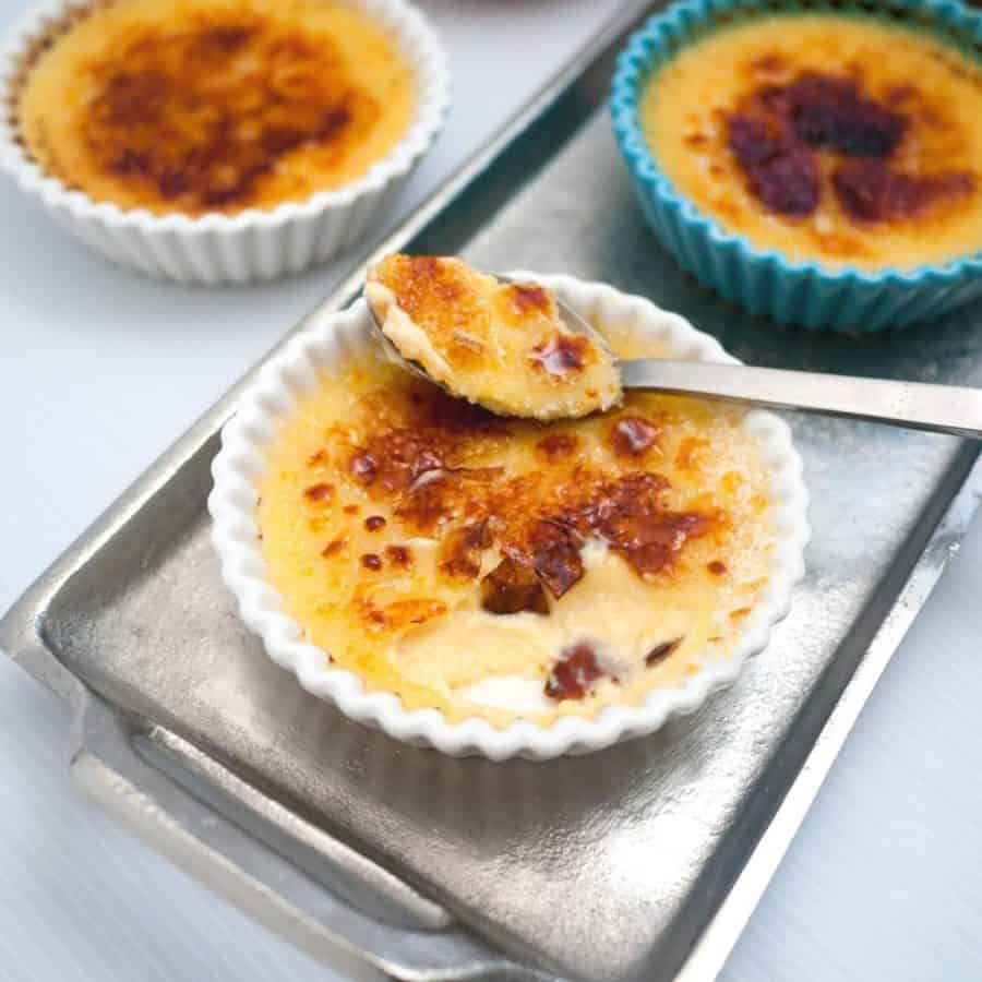 Fresh Apricot Crème Brûlée Recipe | Fruity Twist on a Classic- Veena ...