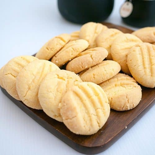 Best Custard Cookies Recipe (Using Custard Powder) - Veena Azmanov Kitchen