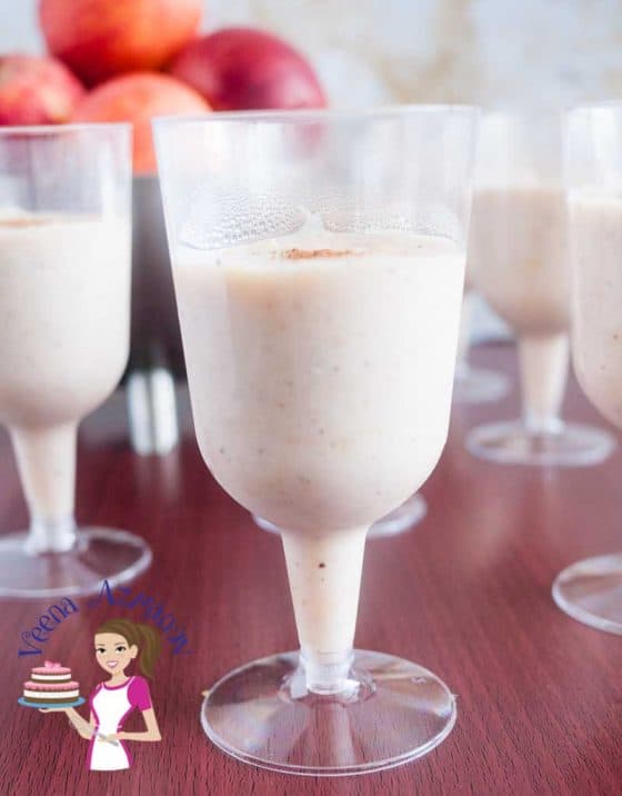 Cinnamon Apple Mousse Recipe - Veena Azmanov Kitchen