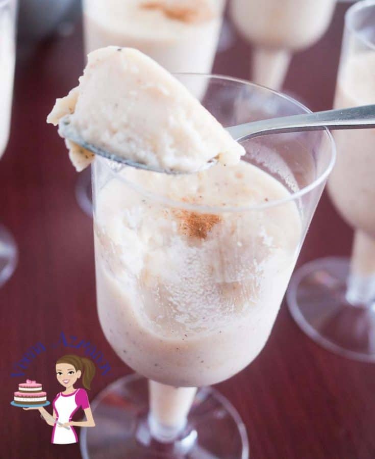 Cinnamon Apple Mousse Recipe - Veena Azmanov Kitchen