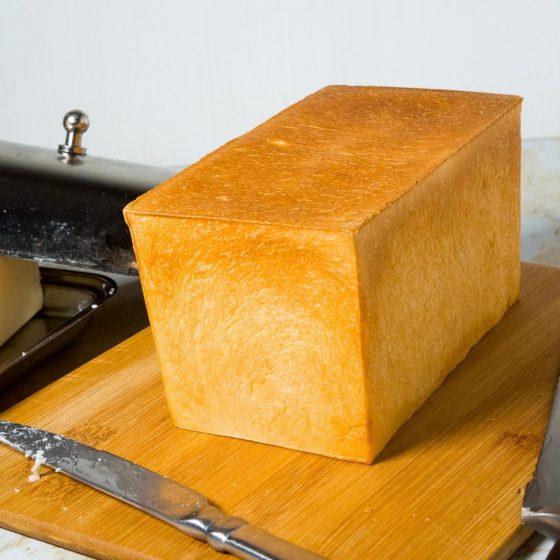 Easy Pullman Sandwich Bread - Pain De Mie Recipe - Veena Azmanov