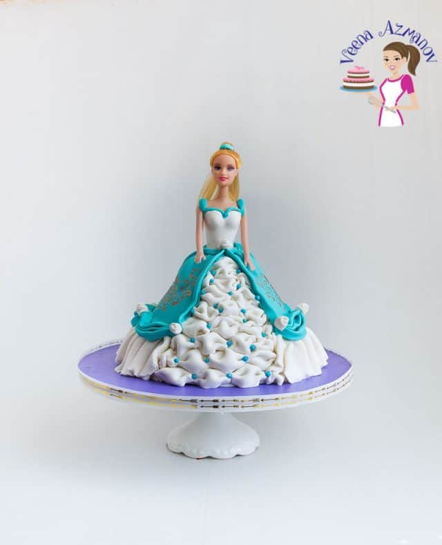How to Make a Princess Birthday Cake - Veena Azmanov Kitchen