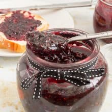 Mixed Berry Jam - Bumbleberry Jam (No Pectin) (Low Sugar) - Veena ...