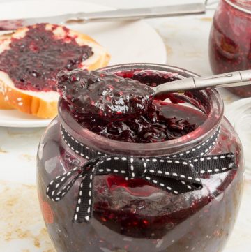 Mixed Berry Jam - Bumbleberry Jam (No Pectin) (Low Sugar) - Veena ...