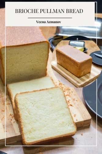 Easy Pullman Sandwich Bread - Pain De Mie Recipe - Veena Azmanov