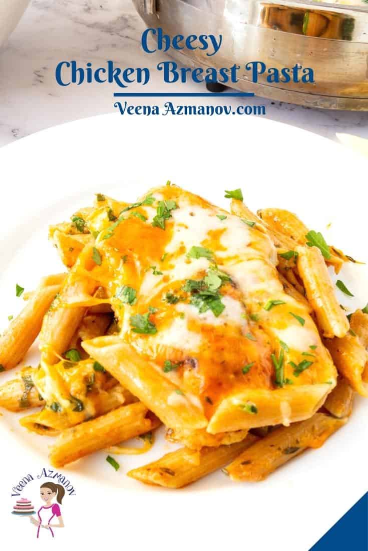 Creamy Cheesy Chicken Pasta in just 30 Mins - Veena Azmanov Kitchen