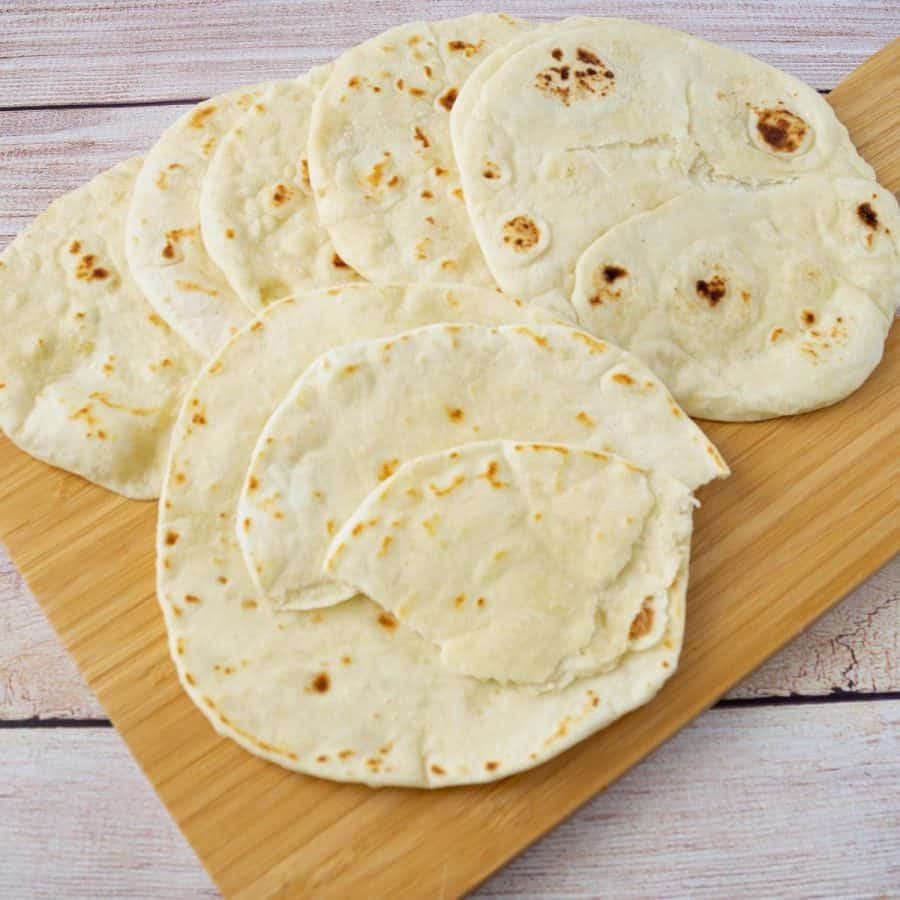 Easiest Soft Flatbread Recipe - No Yeast - Veena Azmanov Kitchen