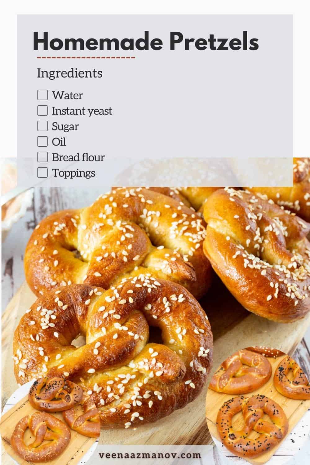 Irresistible Homemade Pretzels for Every Occasion - Veena Azmanov Kitchen