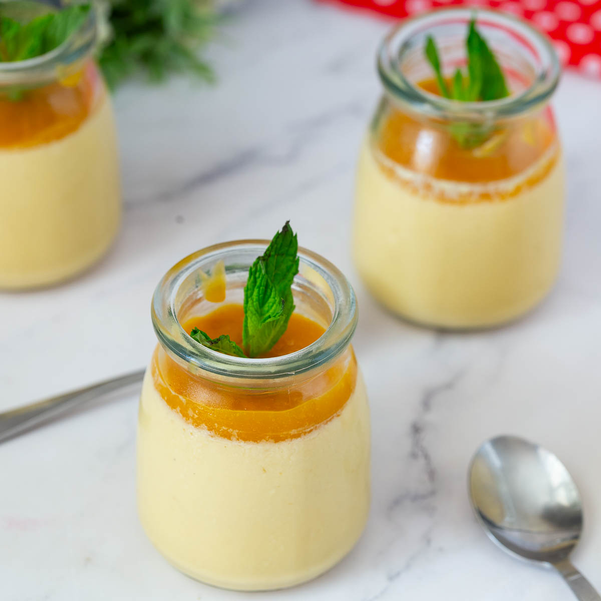 Mango Panna Cotta Recipe – Creamy Mango Dessert with Gelatin - Veena ...