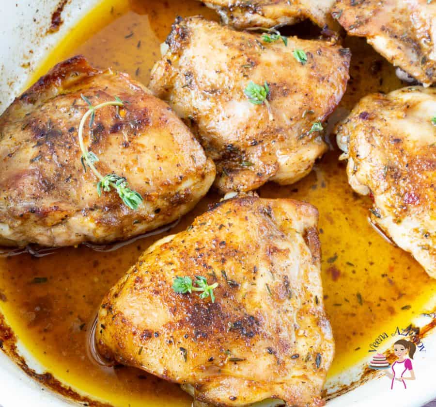 Save Time and Create Effortless Baked Cajun Chicken Thighs Now! - Veena ...