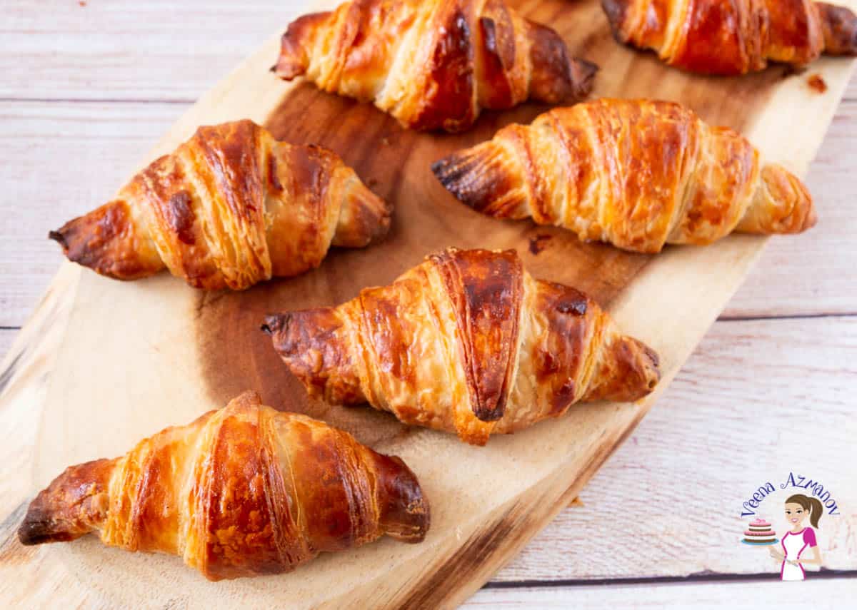 Homemade Croissants Recipe - Veena Azmanov