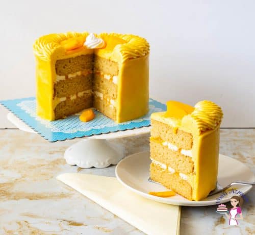 Mango Cake Recipe: A Tropical Twist on a Classic Dessert - Veena ...