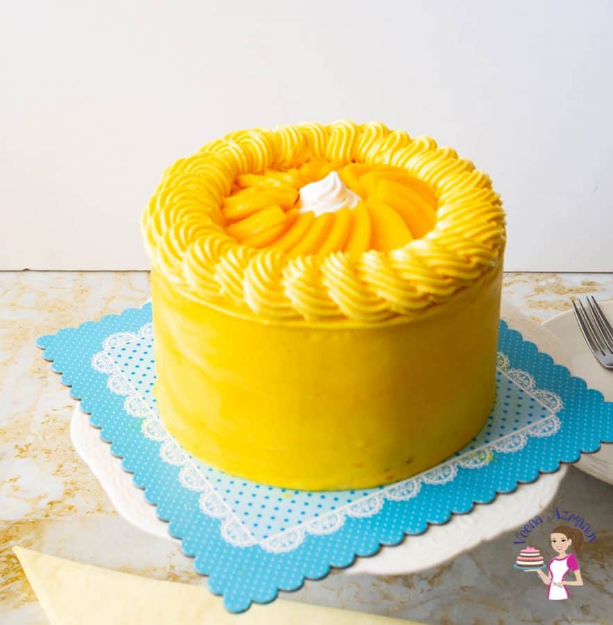 Mango Cake Recipe: A Tropical Twist on a Classic Dessert - Veena ...