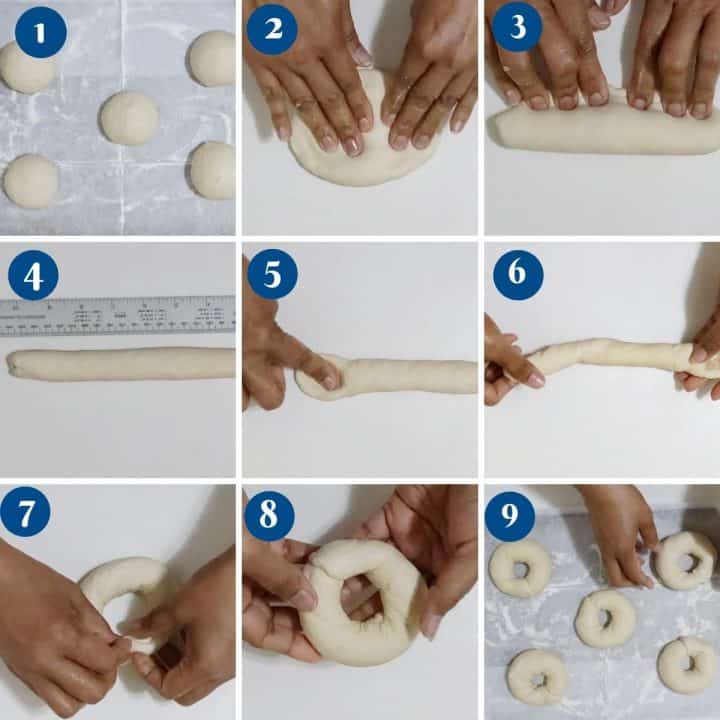 Perfect Homemade Bagels Recipe with 3 Easy Methods to Shaping- Veena ...