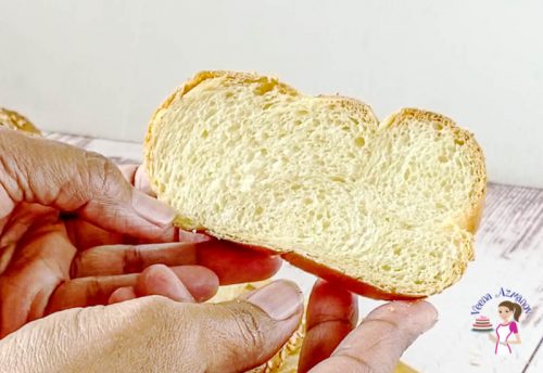 5 Braid Challah Bread Recipe - Braided Bread Recipe - Veena Azmanov Kitchen