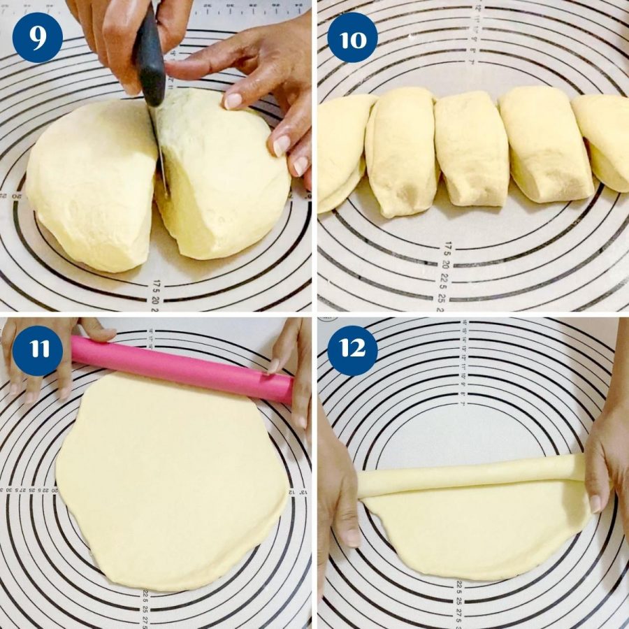 5 Braid Challah Bread Recipe - Braided Bread Recipe - Veena Azmanov Kitchen