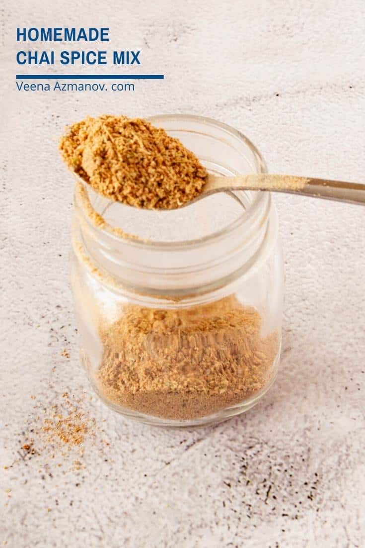 Authentic Chai Spice Mix (5 mins) - Video Recipe - Veena Azmanov Kitchen