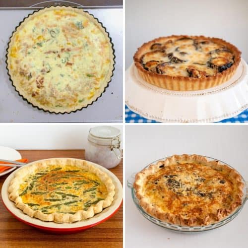 Quiche Crust Recipe (Shortcrust Pastry) – Flaky, Easy, Foolproof- Veena ...