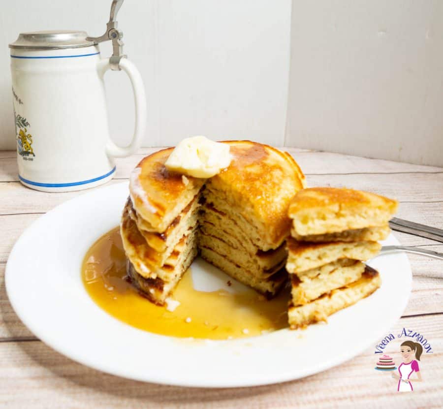 Buttermilk Pancakes: The Secret to Light and Fluffy Perfection - Veena ...