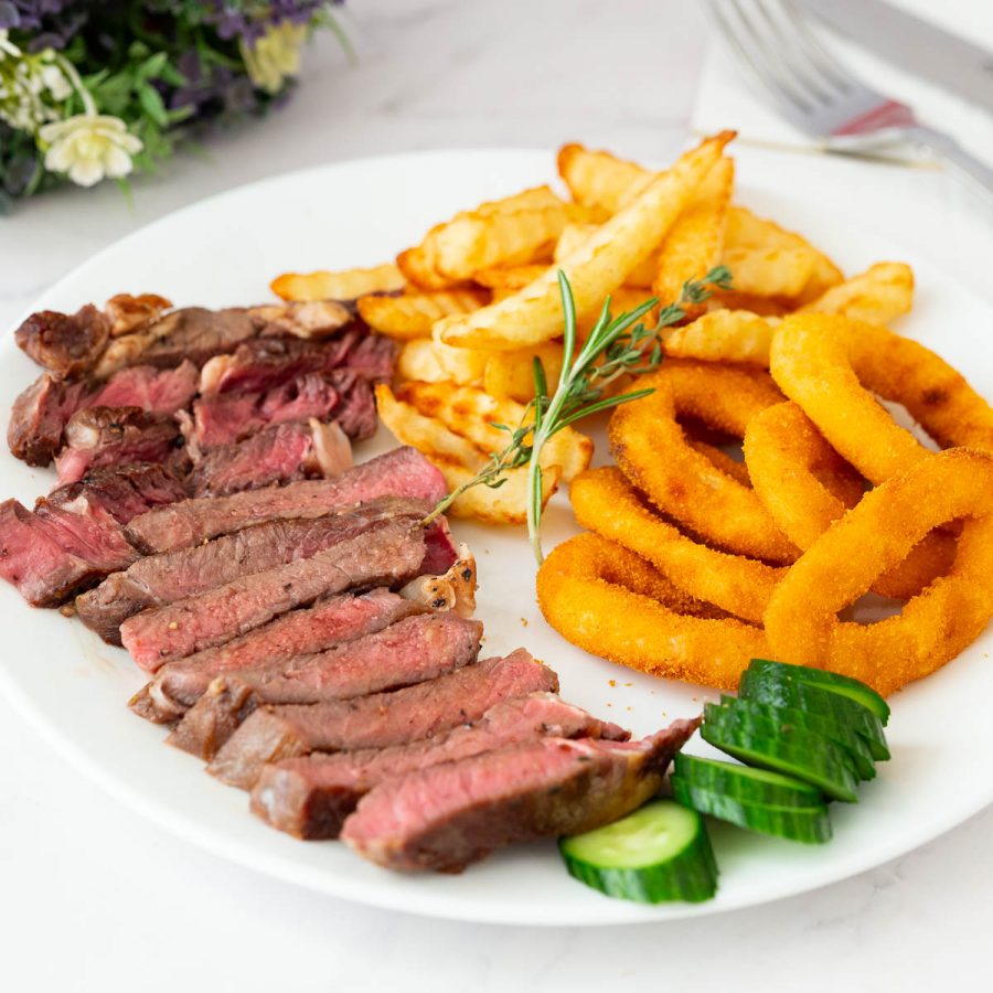 How to Cook Steak on the Stove - Perfect Pan-Seared Steak - Veena ...