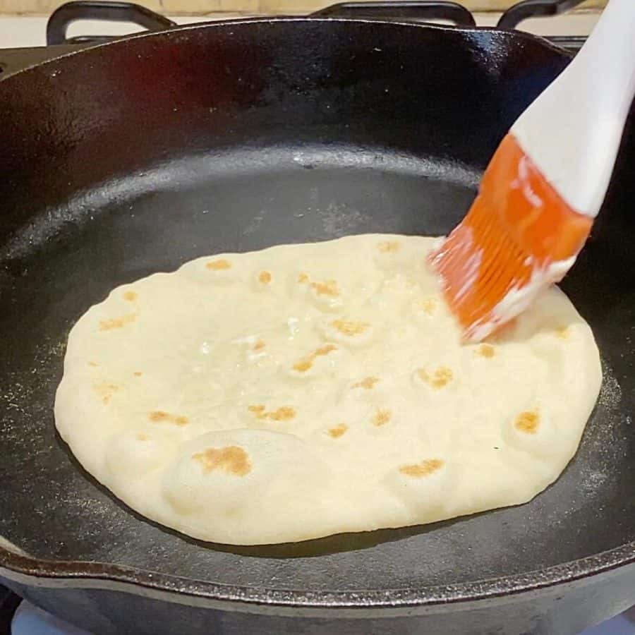 Authentic Naan Recipe: Soft and Fluffy Indian Flatbread - Veena Azmanov ...