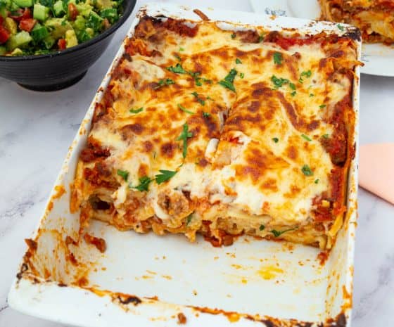 BEST Lasagna with Béchamel White Sauce (beef ragout)- Veena Azmanov Kitchen