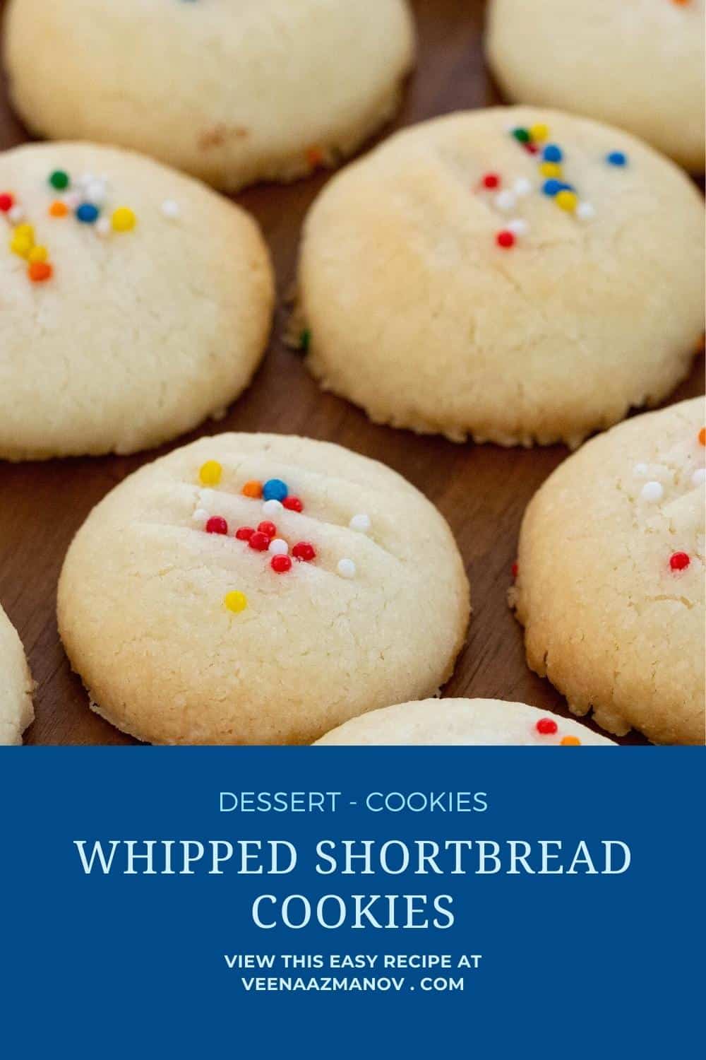 Easy Whipped Shortbread Cookies: A Melt-in-Your-Mouth Experience ...