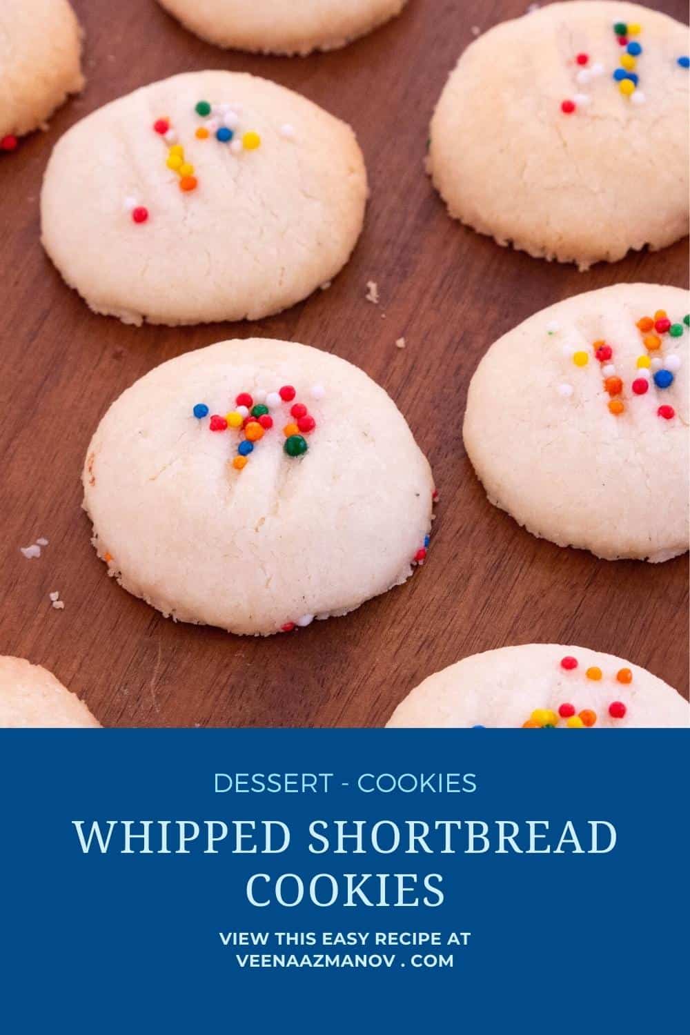 Easy Whipped Shortbread Cookies: A Melt-in-Your-Mouth Experience ...