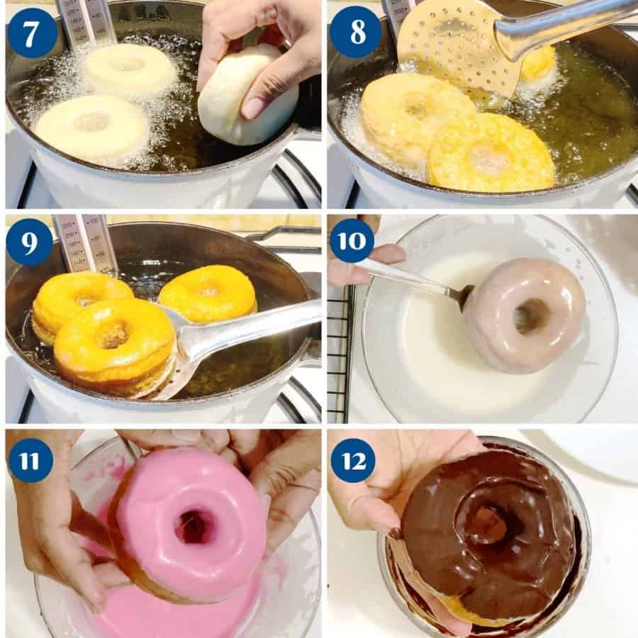 The Ultimate Guide to Making Sourdough Donuts - 3 Glazes - Veena ...