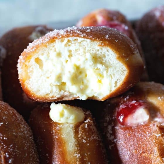Light Moist Delicious Cream Filled Donuts - 2 Easy Method 6 Fillings ...