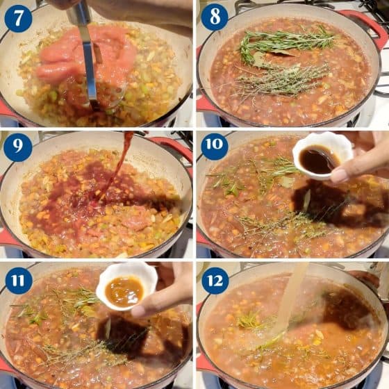 Braised Lamb Shanks with Red Wine (Stovetop) Tender & Flavorful- Veena ...