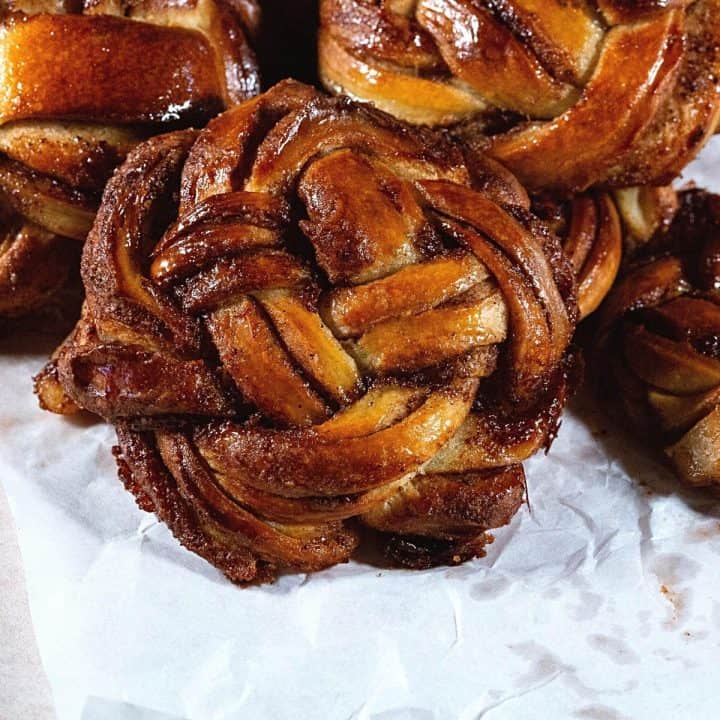 Rich, Buttery, Braided Cinnamon Buns for Breakfast or Parties - Veena ...